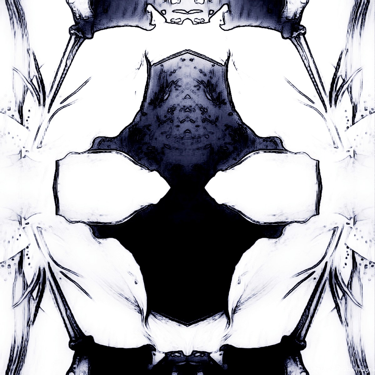 Abstract Portrait Series: Channel Zero (Dark Blue) Limited Edition ...
