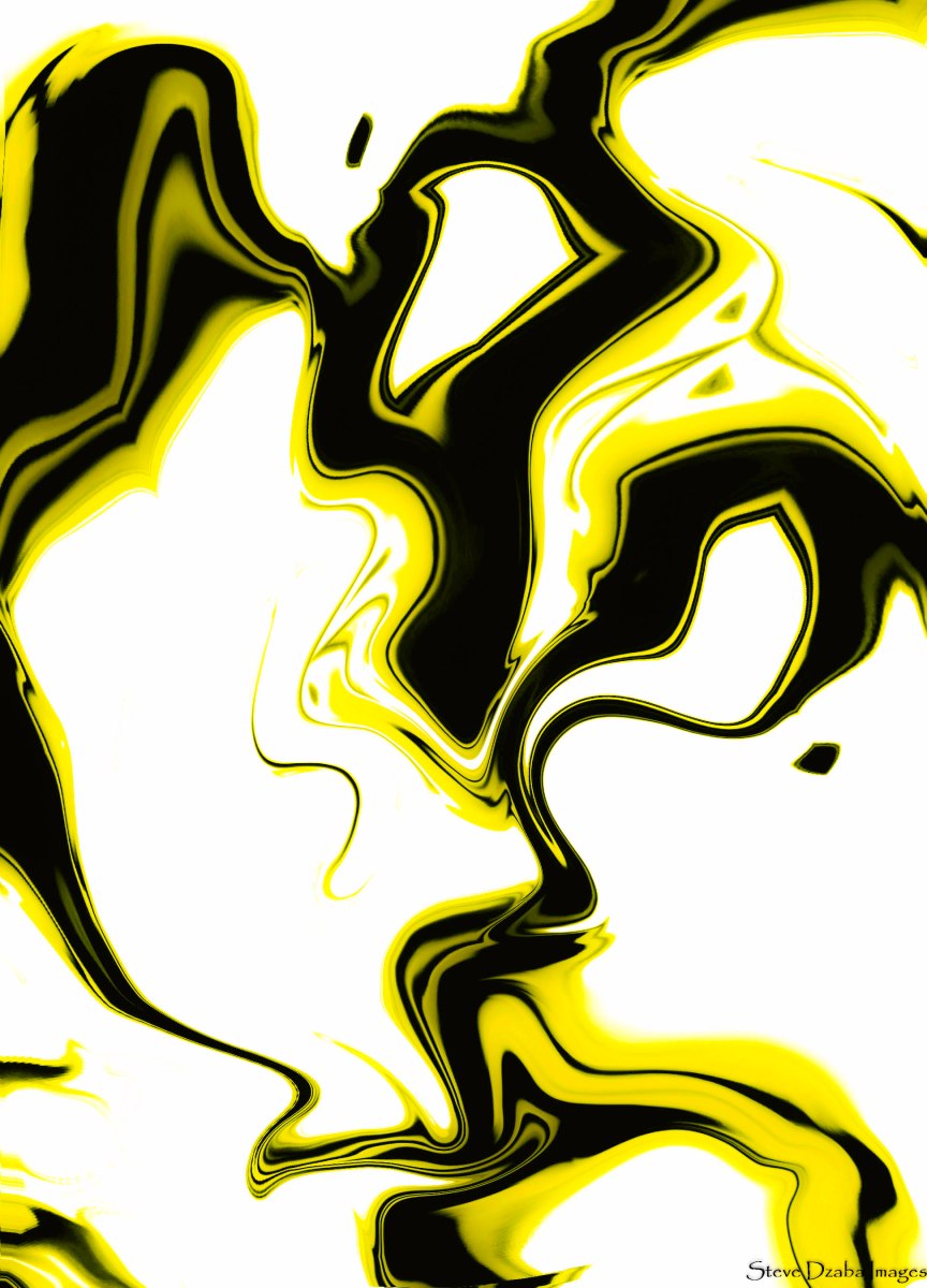 Abstract Portrait Series: Big Spill Joy Flow (Yellow River) – Frozen ...