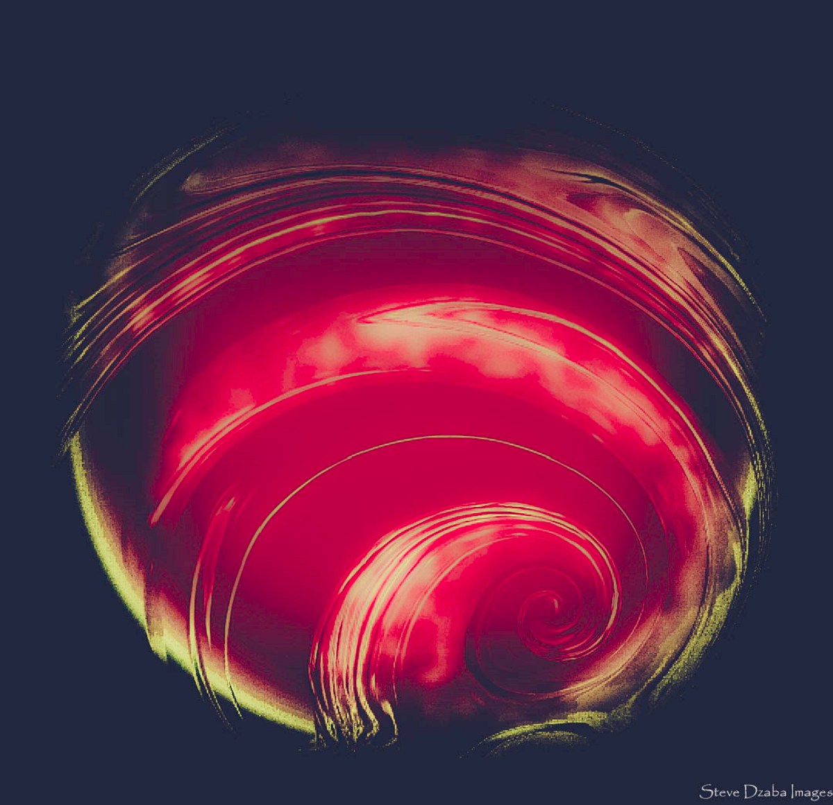 Abstract Portrait Series: Cyclical Judgments (Blood Red) Vignette ...