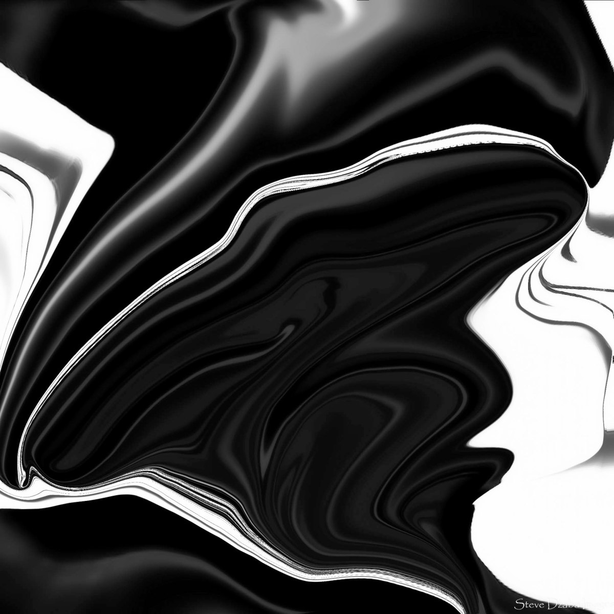 Abstract Portrait Series: The Black Tornado – Frozen Rope Photography